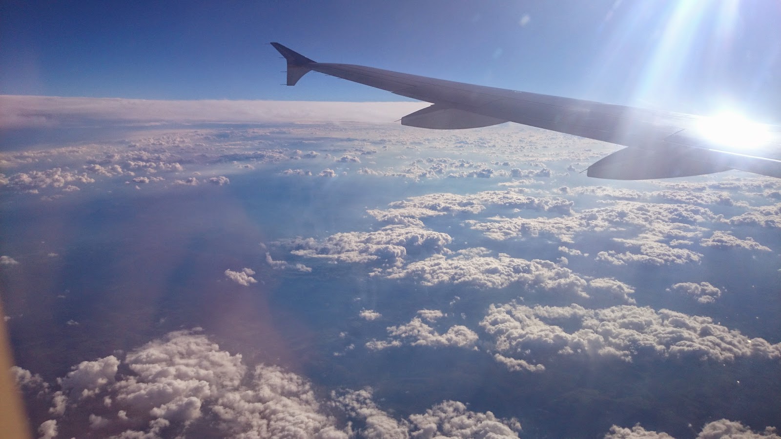 Reise durch die USA : Flug von New York nach Seattle...