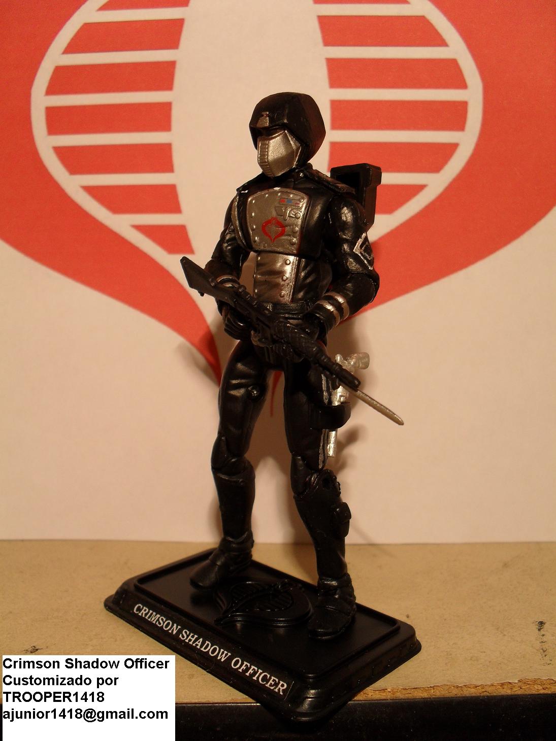 Gi joe Custom Action Figures: Crimson Shadow Guards