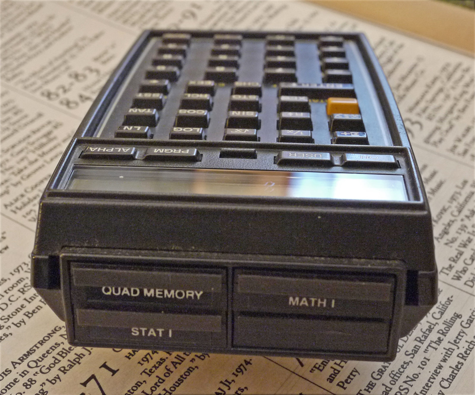 Pack Rat: Programmierbarer Rechner HP-41C