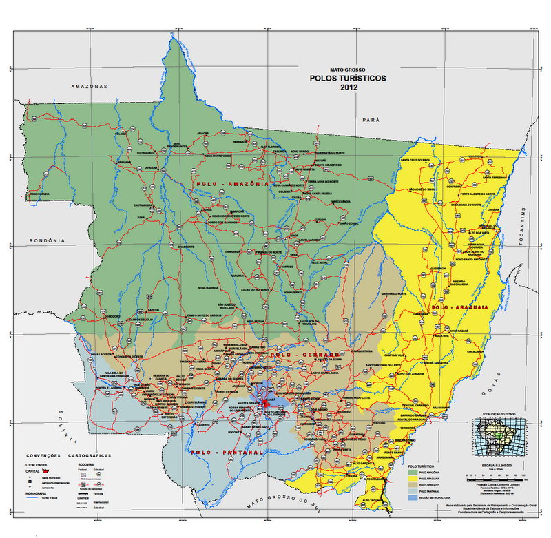 Municípios Turísticos Mato Grosso