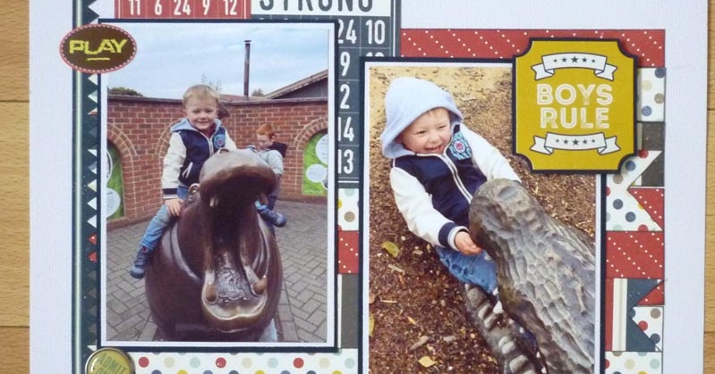 A Scrapjourney: Boy Scrapbooking