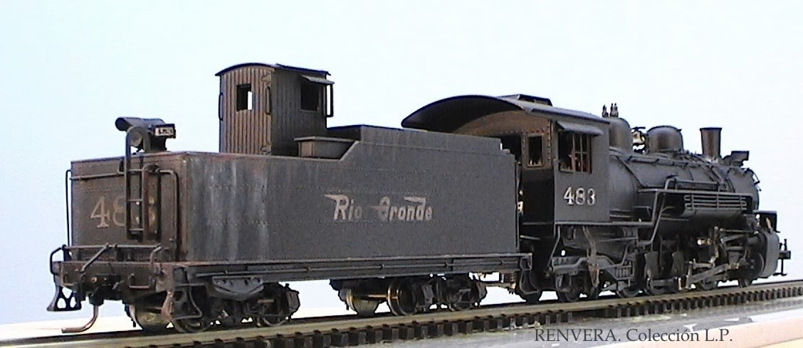 Taller RENVERA: Locomotora de vapor K 36 RIO GRANDE en HOn3