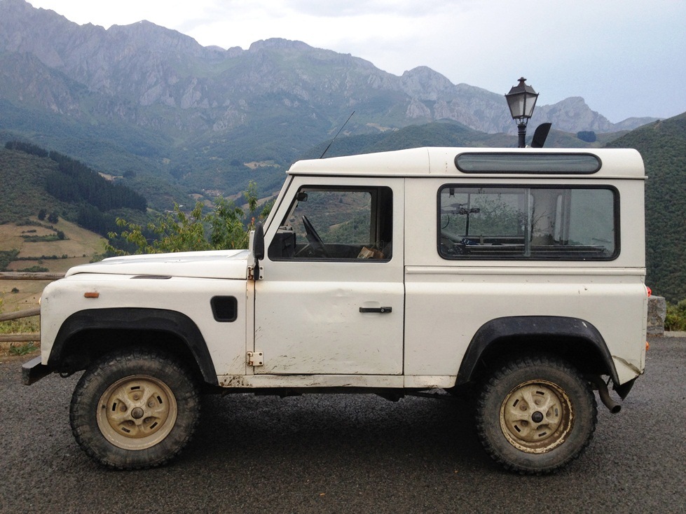Con R de racing: PRUEBA: 1991 LAND ROVER DEFENDER 90 TDI (parte 1)