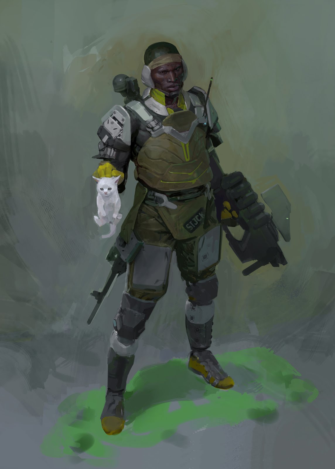 Seduced by the New...: Character Concept Art