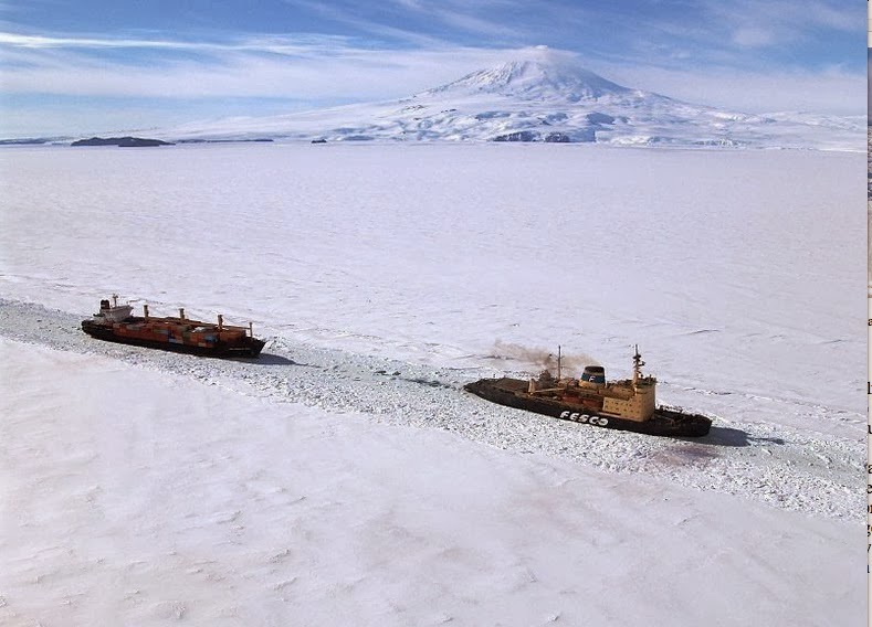 Geology in Motion: Australian icebreaker nearing Akademik Shokalskiy ...