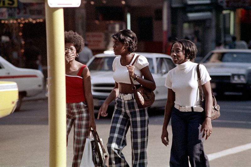 Summer's Street Fashion of Boston in the Early 1970s Through Nick ...