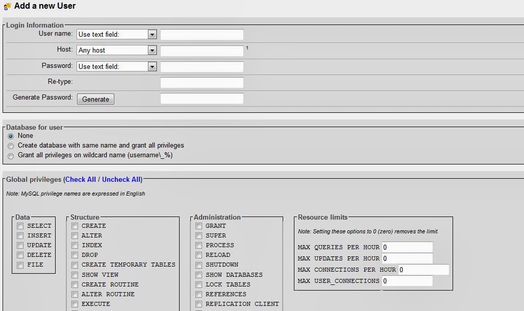 Lets start to learn: Exploring Mysql on XAMPP