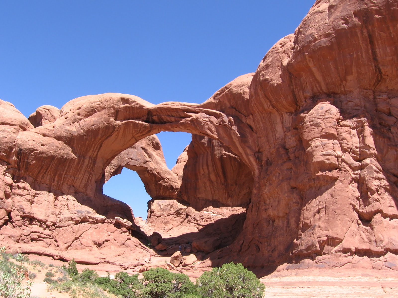 Four Corners Hikes-Arches National Park: Double Arch Trail