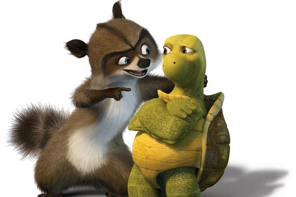 Sonhando com cores: Os sem floresta - DreamWorks - 2006