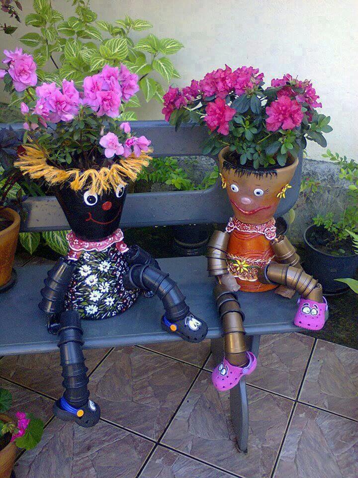 Wonderful Handmade Flower Pots You Can Use to Have a Fun Garden - Best ...