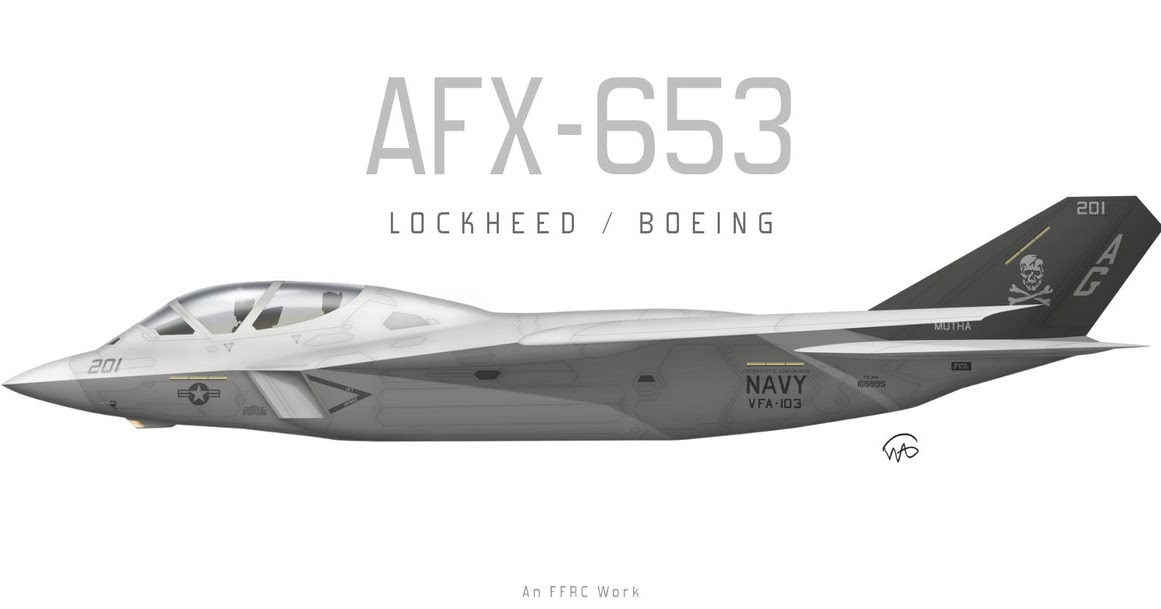 AviationFansIndo: Lockheed/Boeing AFX-653