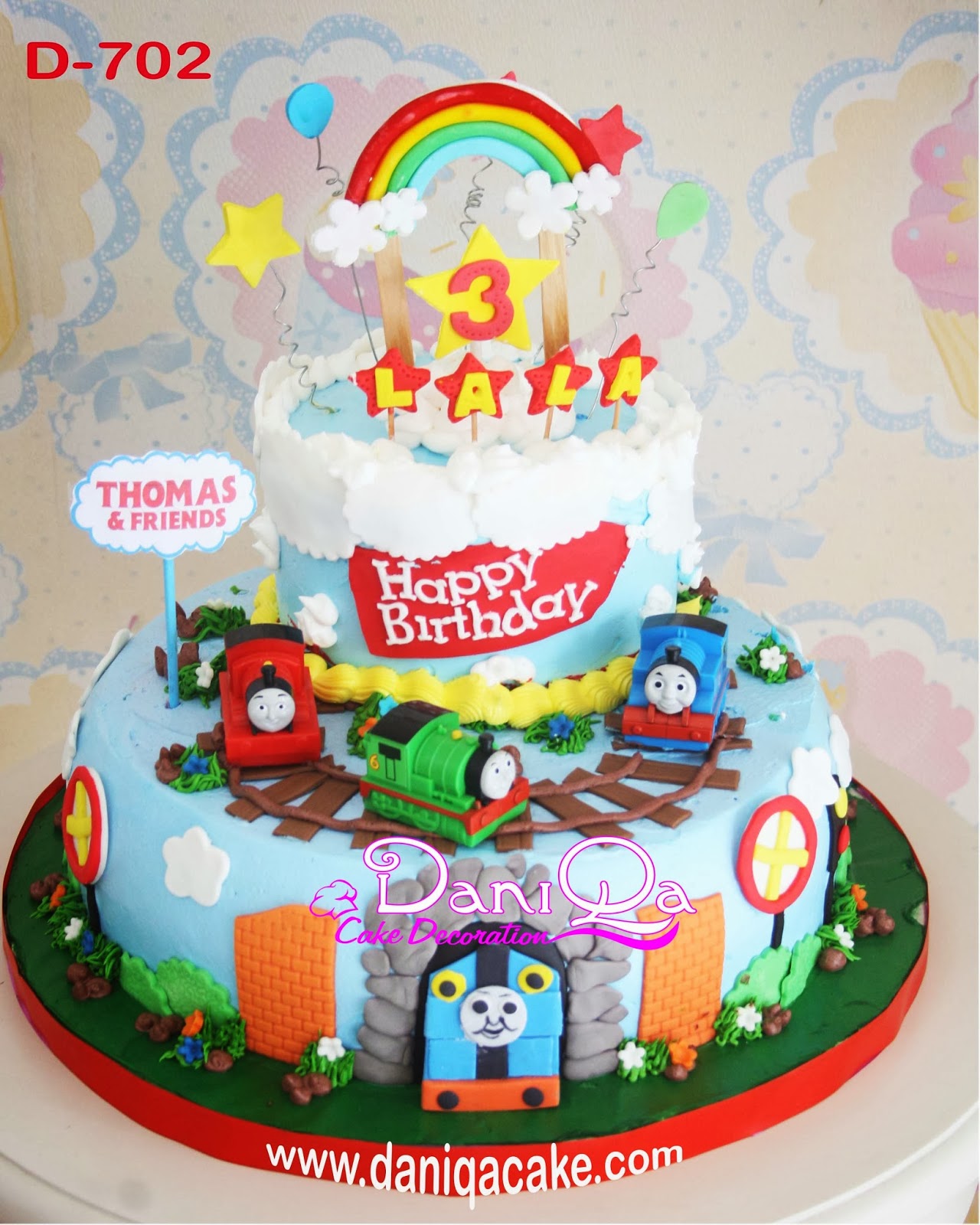 Sweety by Daniqa: Thomas and Friends Birthday Cake
