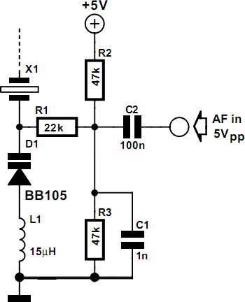 NTE Electronics Circuit: CMOS Crystal Frequency Multiplier