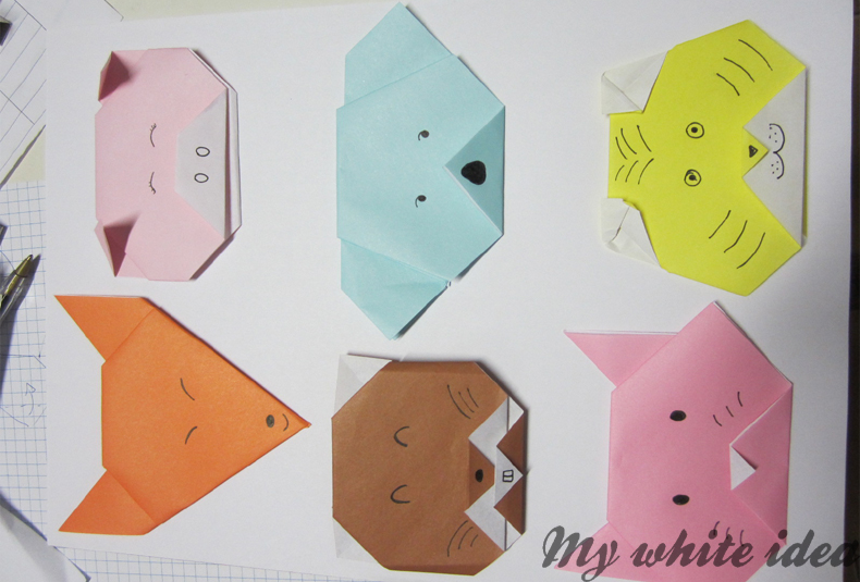 DECORE WITH ORIGAMI | MY WHITE IDEA DIY
