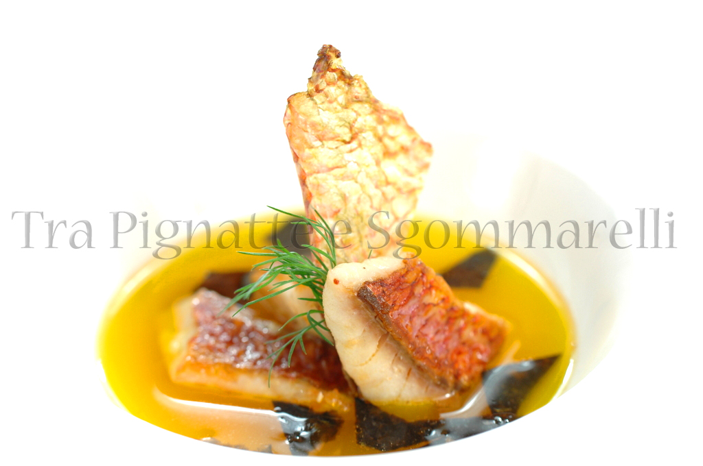 Tra Pignatte e Sgommarelli: Triglia saltata all'aneto, in brodo di ...