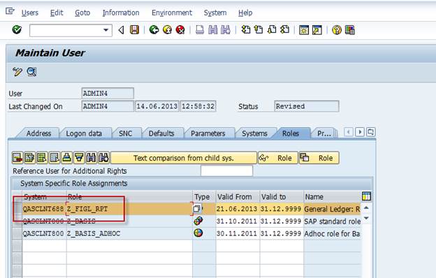 SAP Basis For Beginner: Authorization: Synchronizing roles in other ...