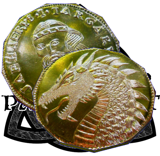 Hellsword Papercraft: Game Of Thrones House Targaryen Coins Papercrafts