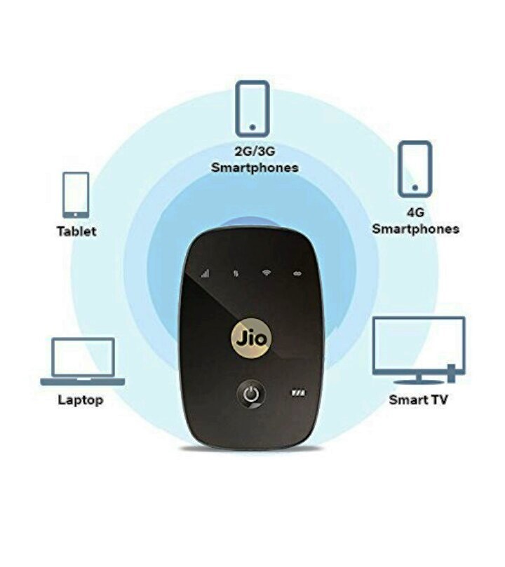 JioFi M2S 150Mbps Wireless 4G Portable Data + Voice Device