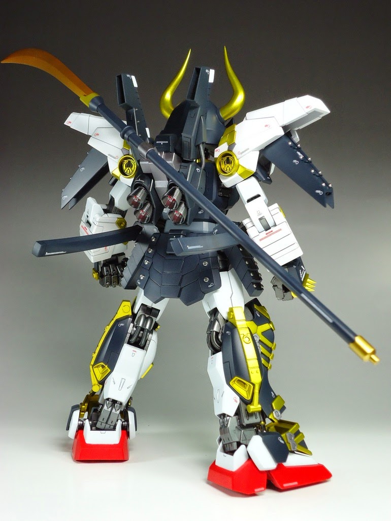 Custom Build: SD x MG 1/100 Musha Gundam Mk. II