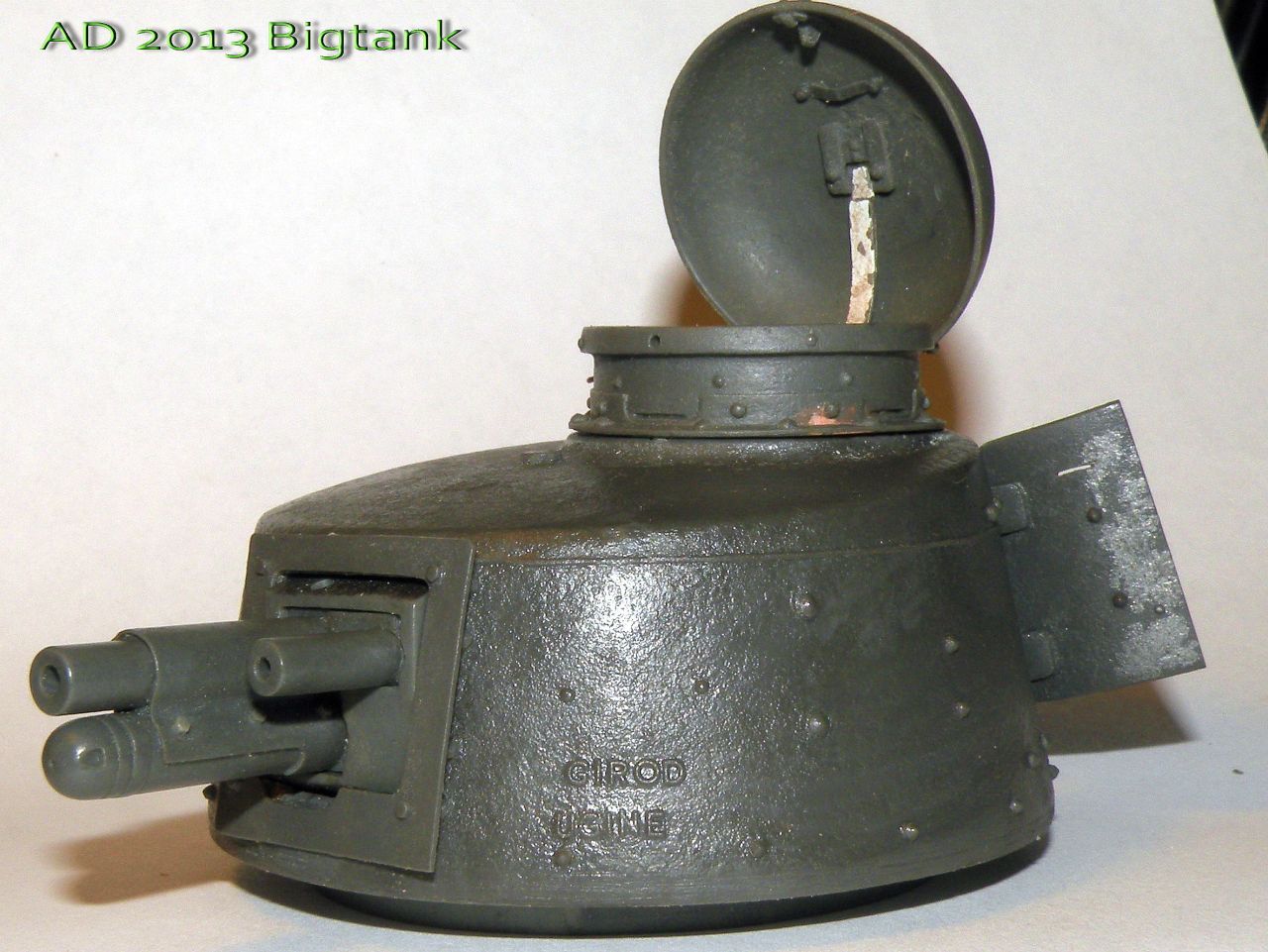 Resin armor large scale 1:15 - 1/16: Model turret FT 17 is ready.Gotowa ...