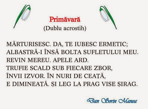 Careuri încrucișate: Acrostih 10