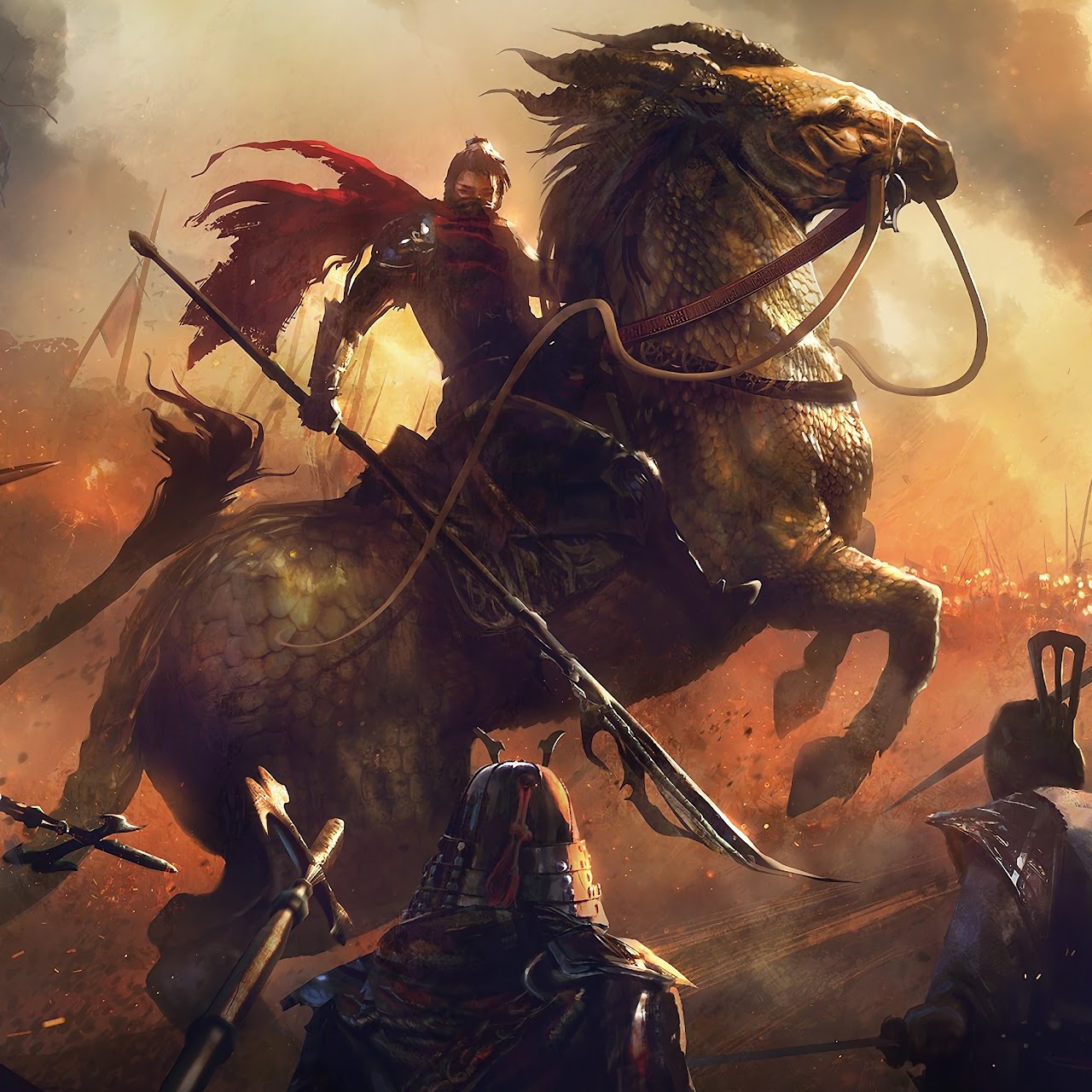 Epic, Fantasy, Knight, Army, Battle, 4K, 3840x2160, #21 Wallpaper PC ...