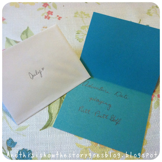 And this is how the story goes...: A years worth of dates~