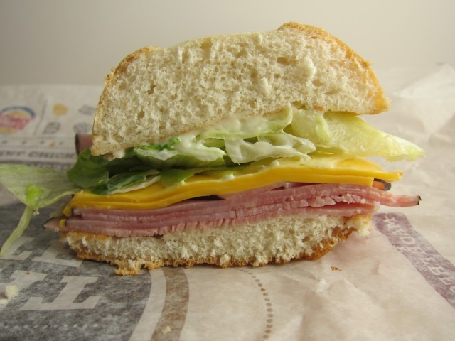 Review: Burger King - Yumbo Hot Ham & Cheese Sandwich