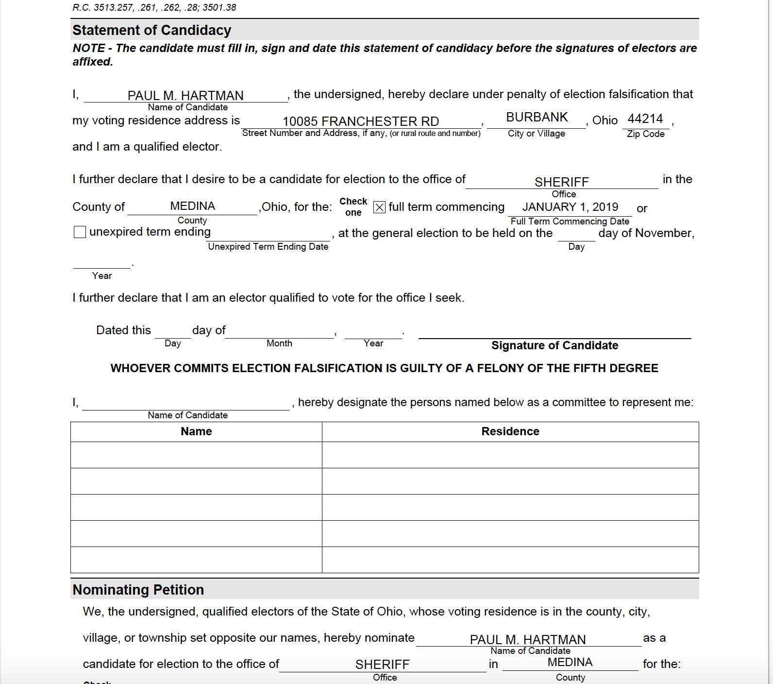 MEDINA CORRUPTION - ALL THE NEWS THAT'S FIT TO PRINT, BUT WASN'T UNTIL ...