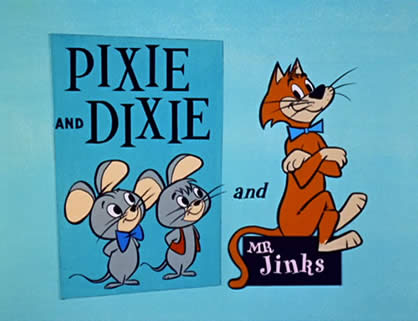 Pixie y Dixie, mis ratones favoritos