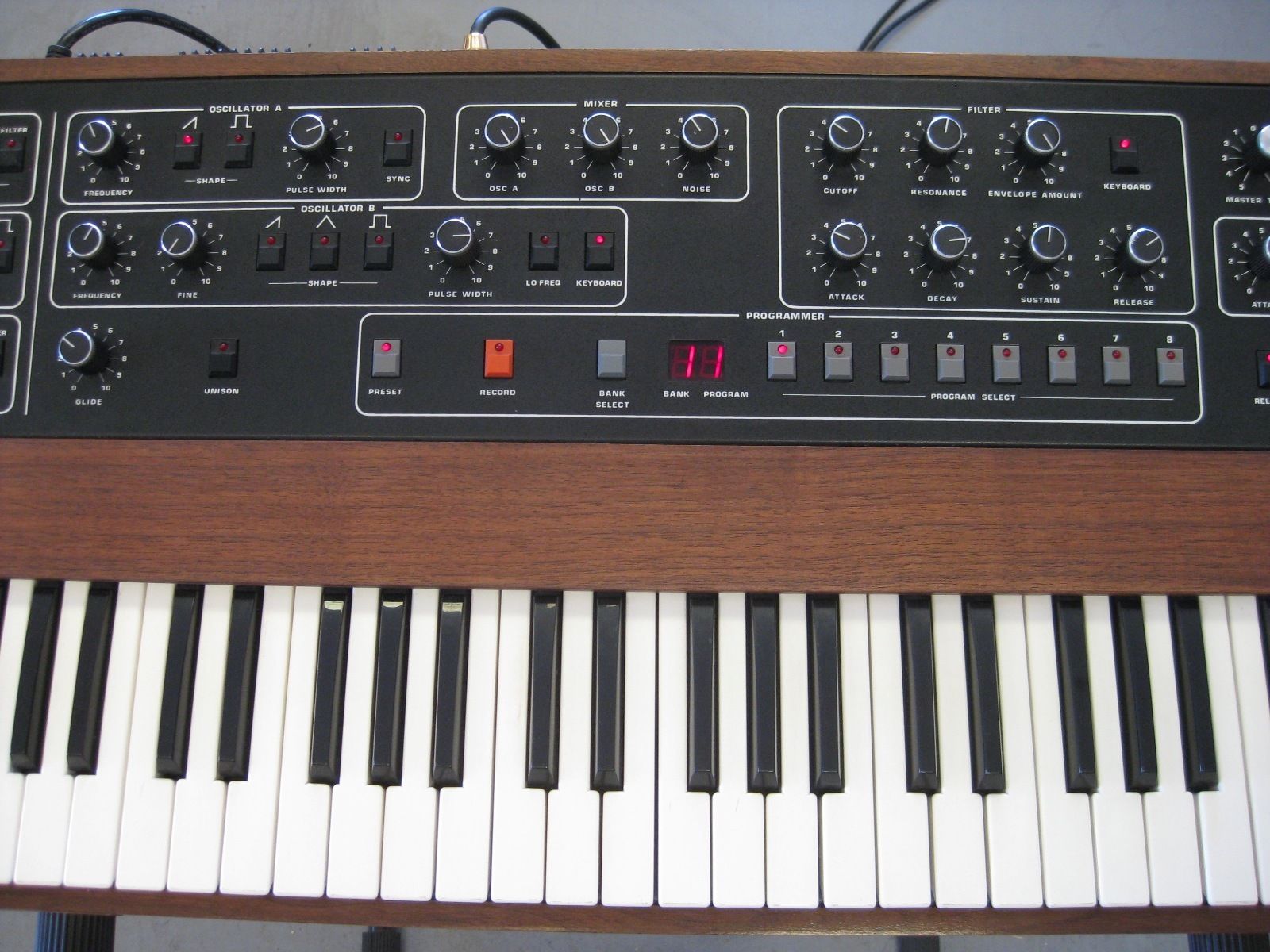 MATRIXSYNTH: Sequential Circuits Prophet 5 Synthesizer with MIDI i/o