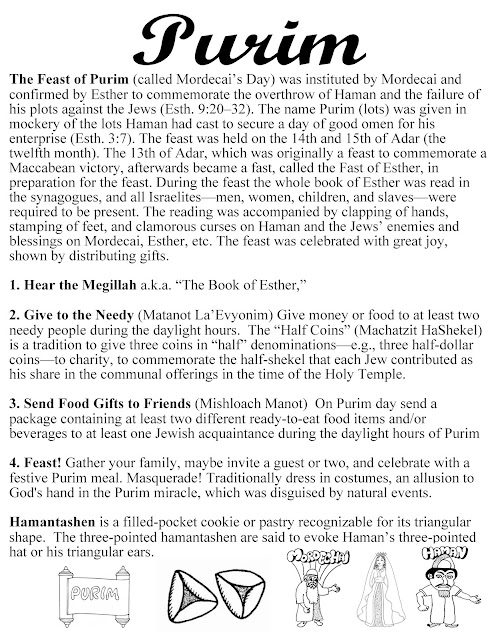 HollysHome - Church Fun: Celebrating Purim in my LDS Seminary Classroom