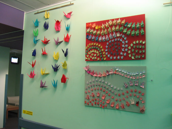 Fold with Love - 1000 paper cranes: Origami Panels