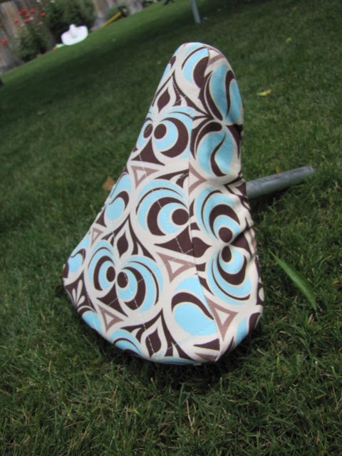 shellys sewing shrapnel: tuttie tute: easy bike seat cover tutorial