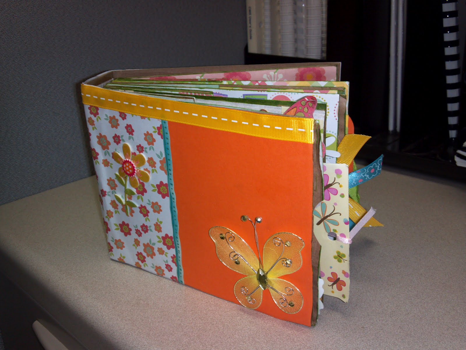 Scrapbook Closet: Colorbok Spring Morning Scrapbook for Mom