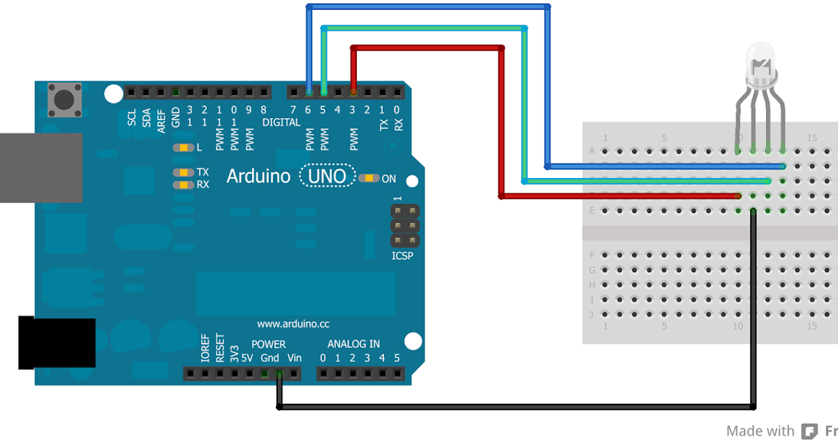 Tech Projects: Arduino RGB LED control with C# .NET