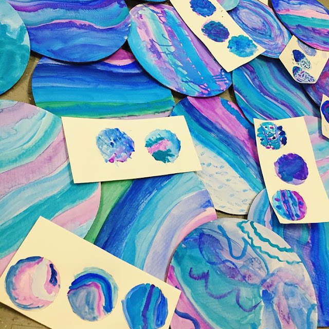 Cassie Stephens: art lesson