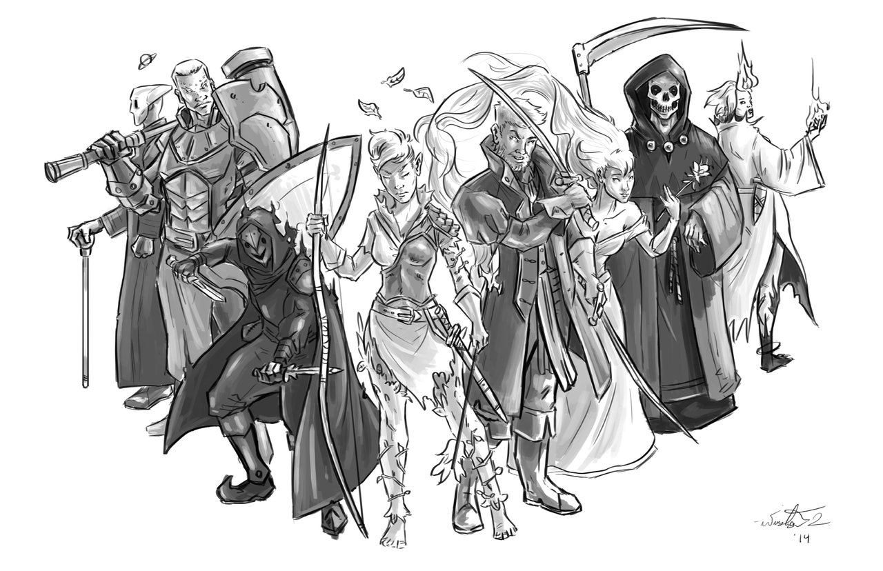 Arcanoteca: Menu Artigos: Como criar um bom personagem de RPG