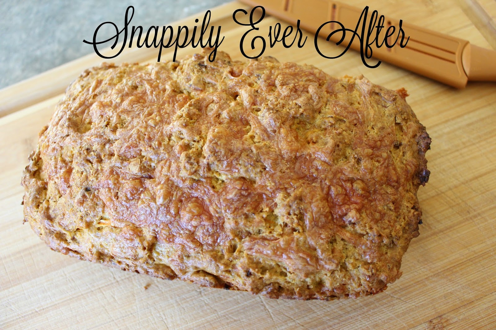 Snappily Ever After: Gouda, Carrot and Cumin Bread