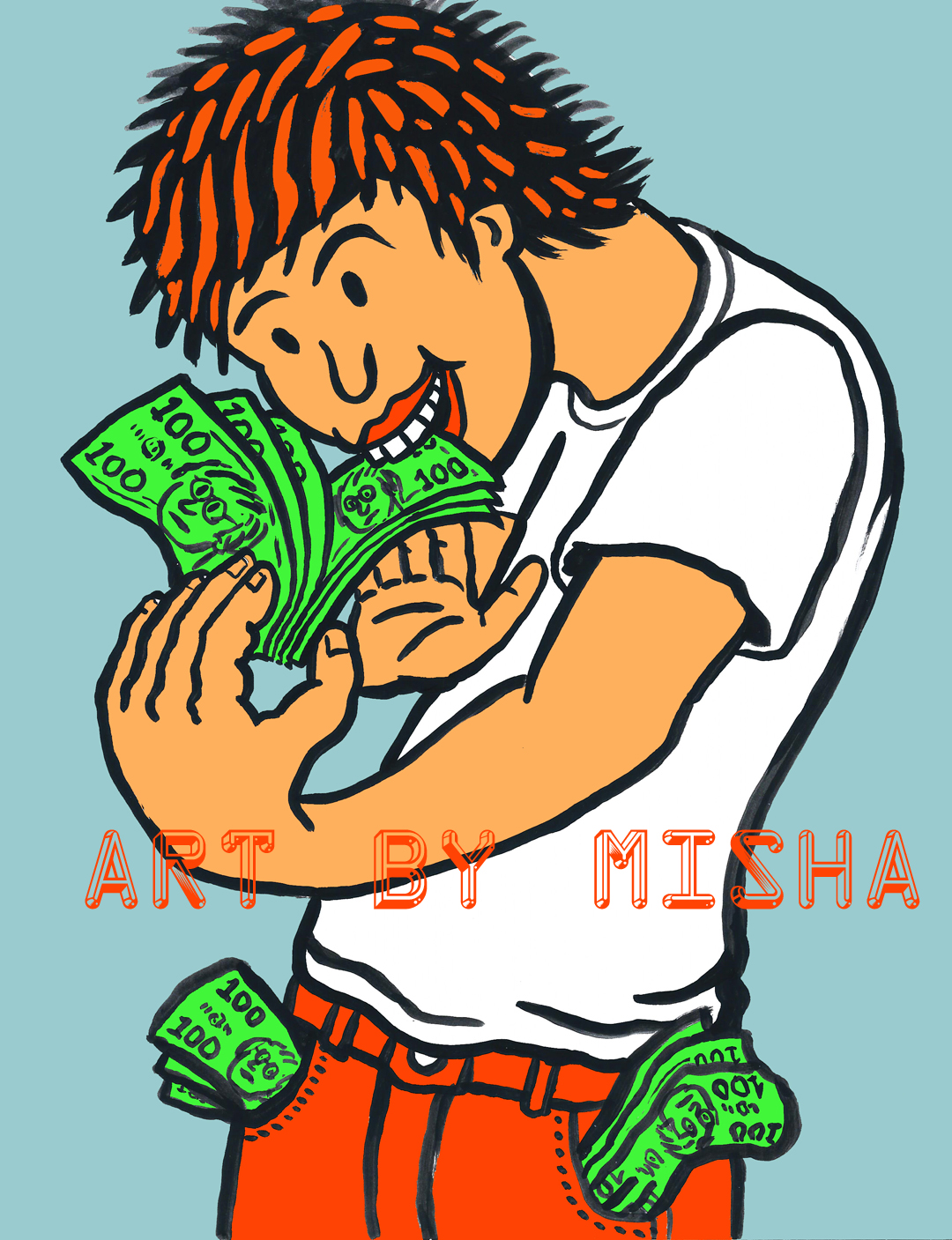 Misha Comics: Sample Cartoon