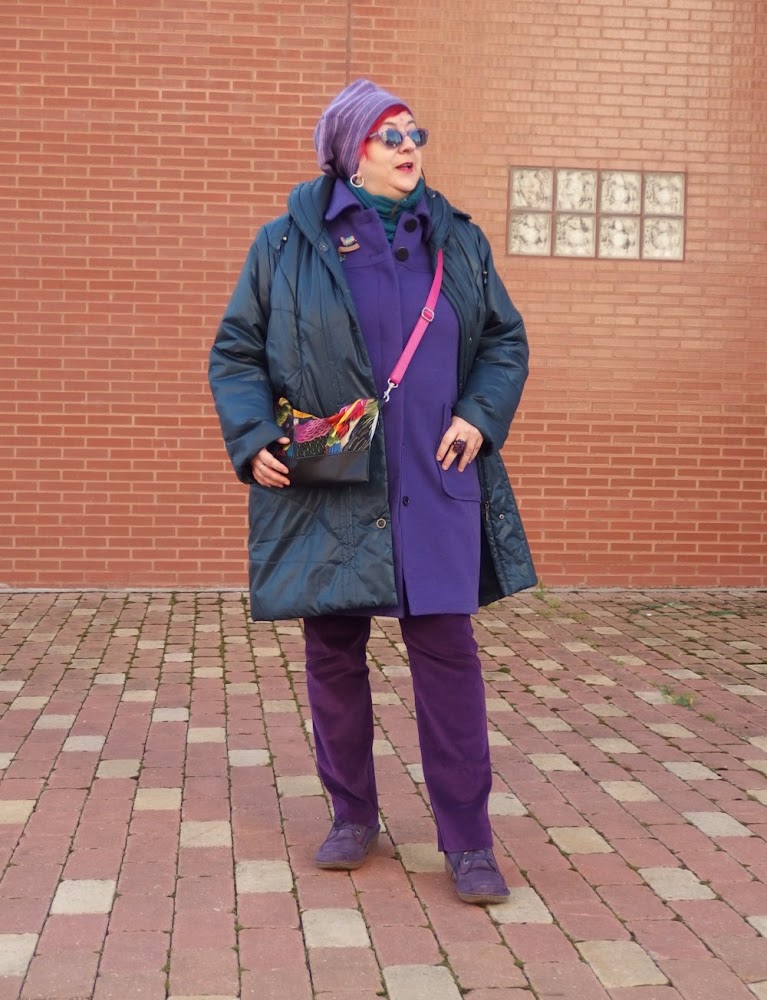 Señora Allnut: purple layers