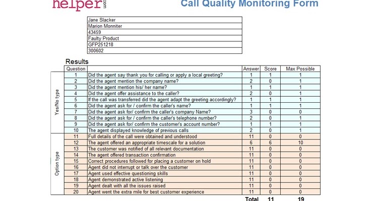 IDIOMS 📚: Quality Assurance Feedback form