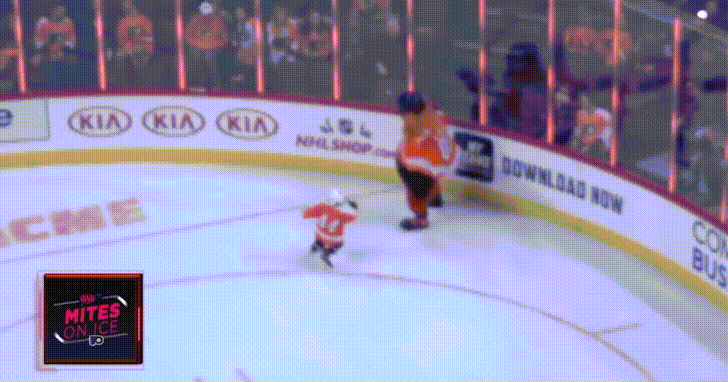 Super Punch: Young player uses ice time to fight Gritty; Gritty reveals ...