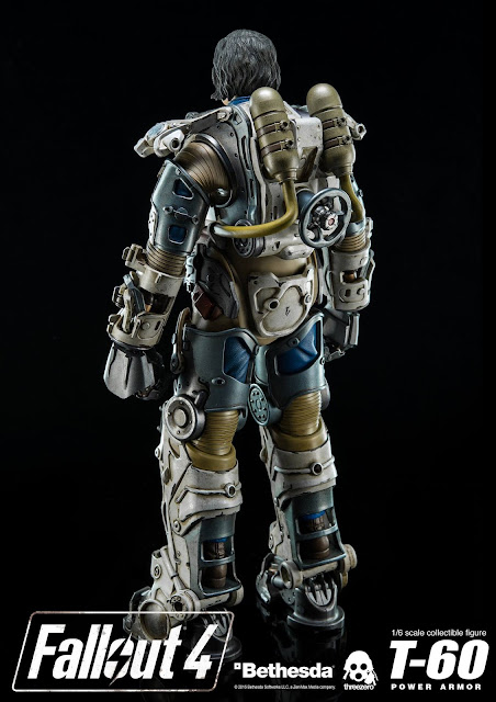 toyhaven: Threezero 1/6th scale Fallout 4 T-60 Power Armor 14.5-inch ...