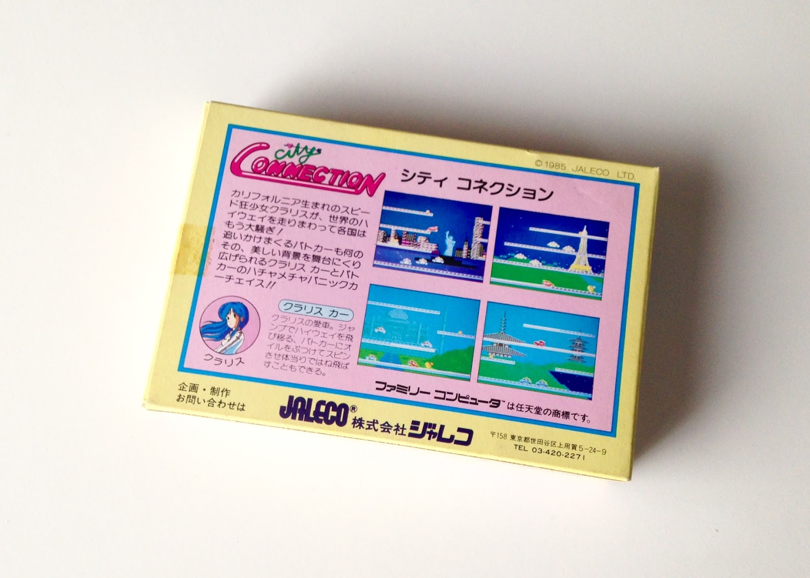 The Gay Gamer: Nice Package! (City Connection, Famicom)