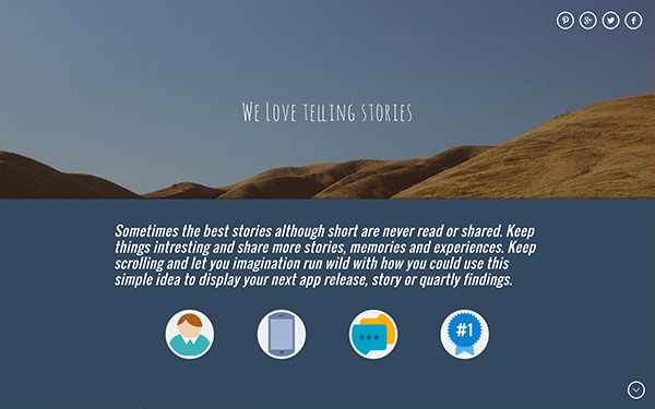 Download Journey - Animated Landing Page - Ninja Templates