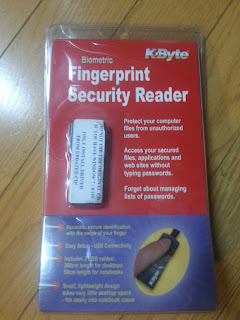 IdM実験室: [Windows10]K-Byte Fingerprint Security ReaderでWindows Hello