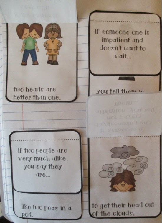 Karla's Kreations: Figurative Language Interactive Notebook