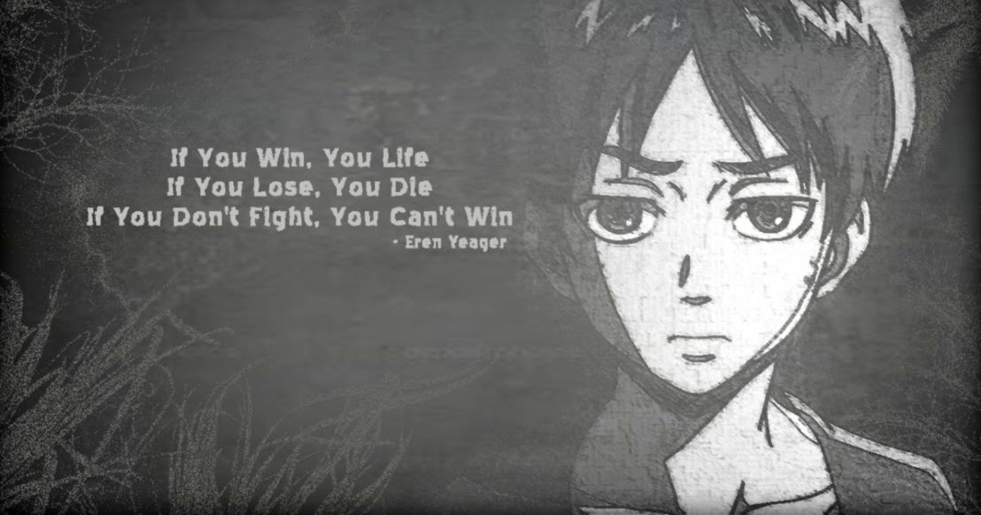 Eren Quote Hd Wallpaper | Wallpapers Gallery