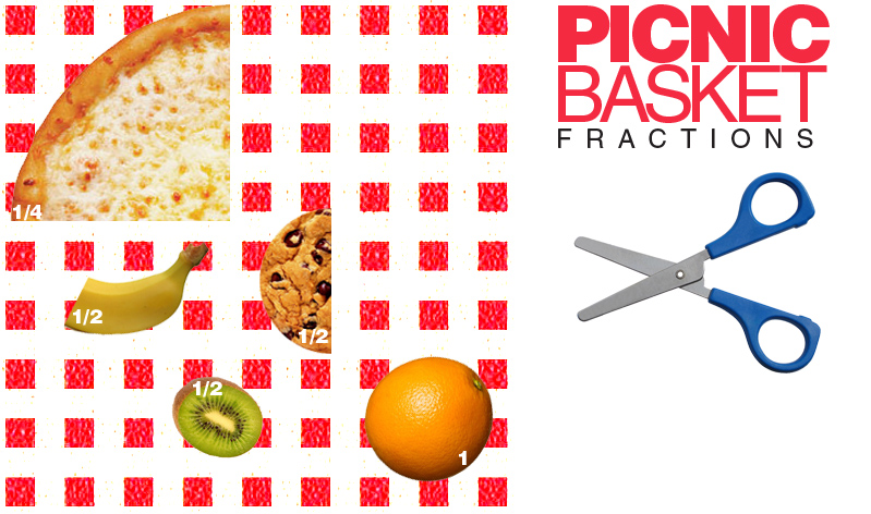 E is for Explore!: Picnic Fractions